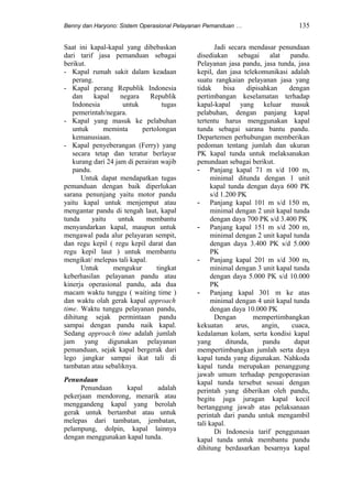 JURNAL PDP VOL 2 N0 2 Benny, Haryono Pelayanan Pemanduan Terhadap ...