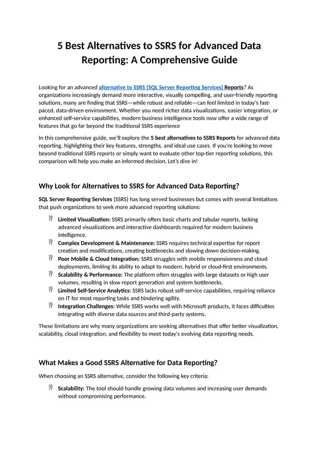 5 Best Alternatives to SSRS for Advanced Data Reporting.pptx