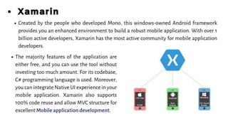 5 Best Android Development Frameworks | PPT
