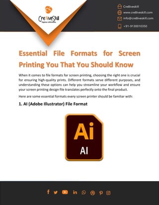 5 Best File Types for High-Quality Screen Printing Cre8iveSkill.pdf