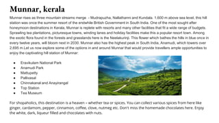 5 best hill stations of india | PPTX