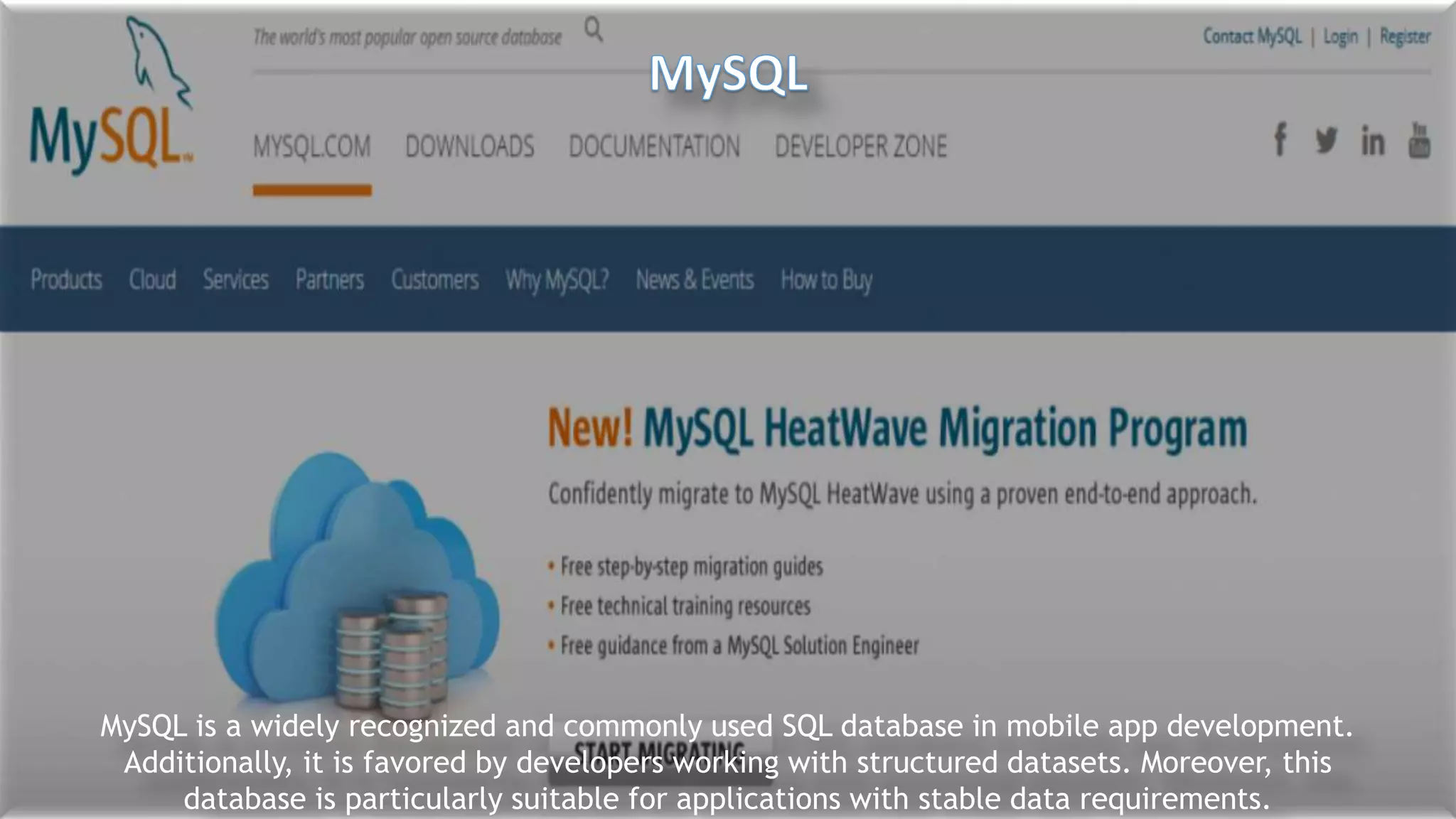 5 Best Mobile App Databases | PPT
