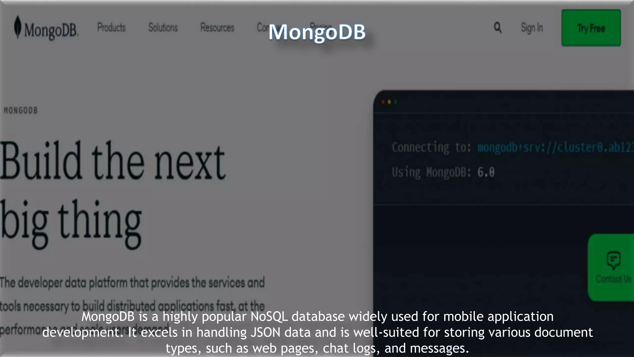 5 Best Mobile App Databases | PPT