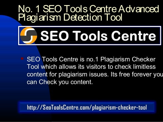 Tool for plagiarism detection - campinglasopa