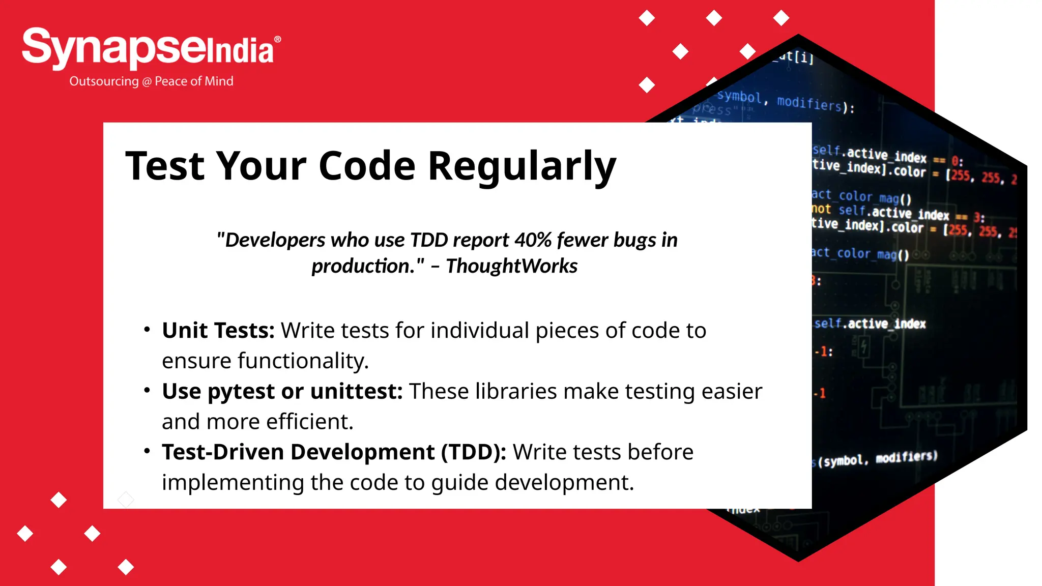 Building A Strong Foundation For Python Development Ppt