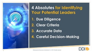 5 Best Practices for Identifying Potential Leaders | PDF