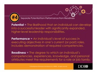 5 Best Practices for Identifying Potential Leaders | PPT