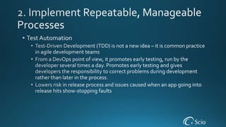 5 Best Practices for Implementing DevOps | PPTX