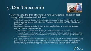 5 Best Practices for Implementing DevOps | PPTX