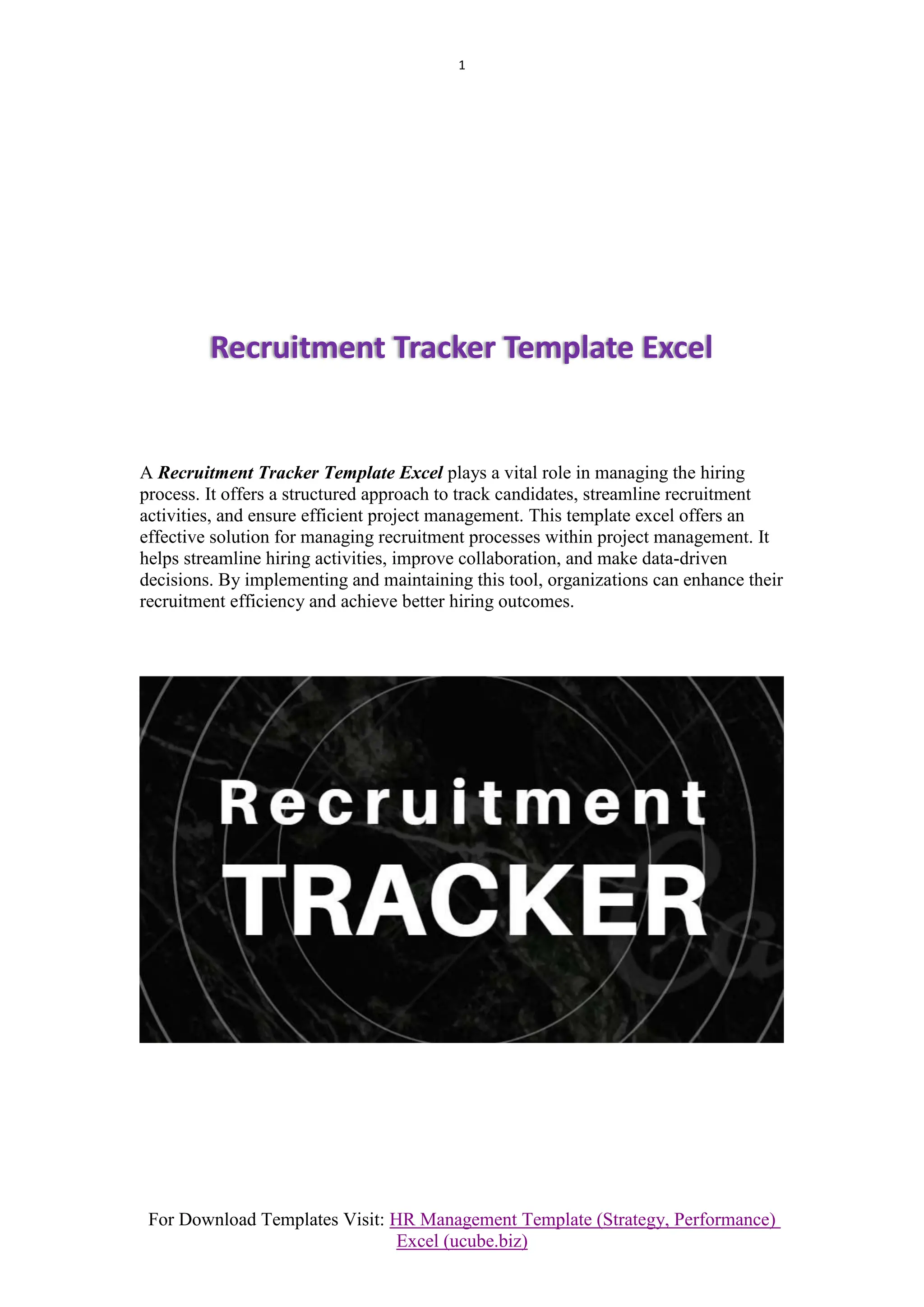 5 Best Practices For Recruitment Tracker Template Excel.docx