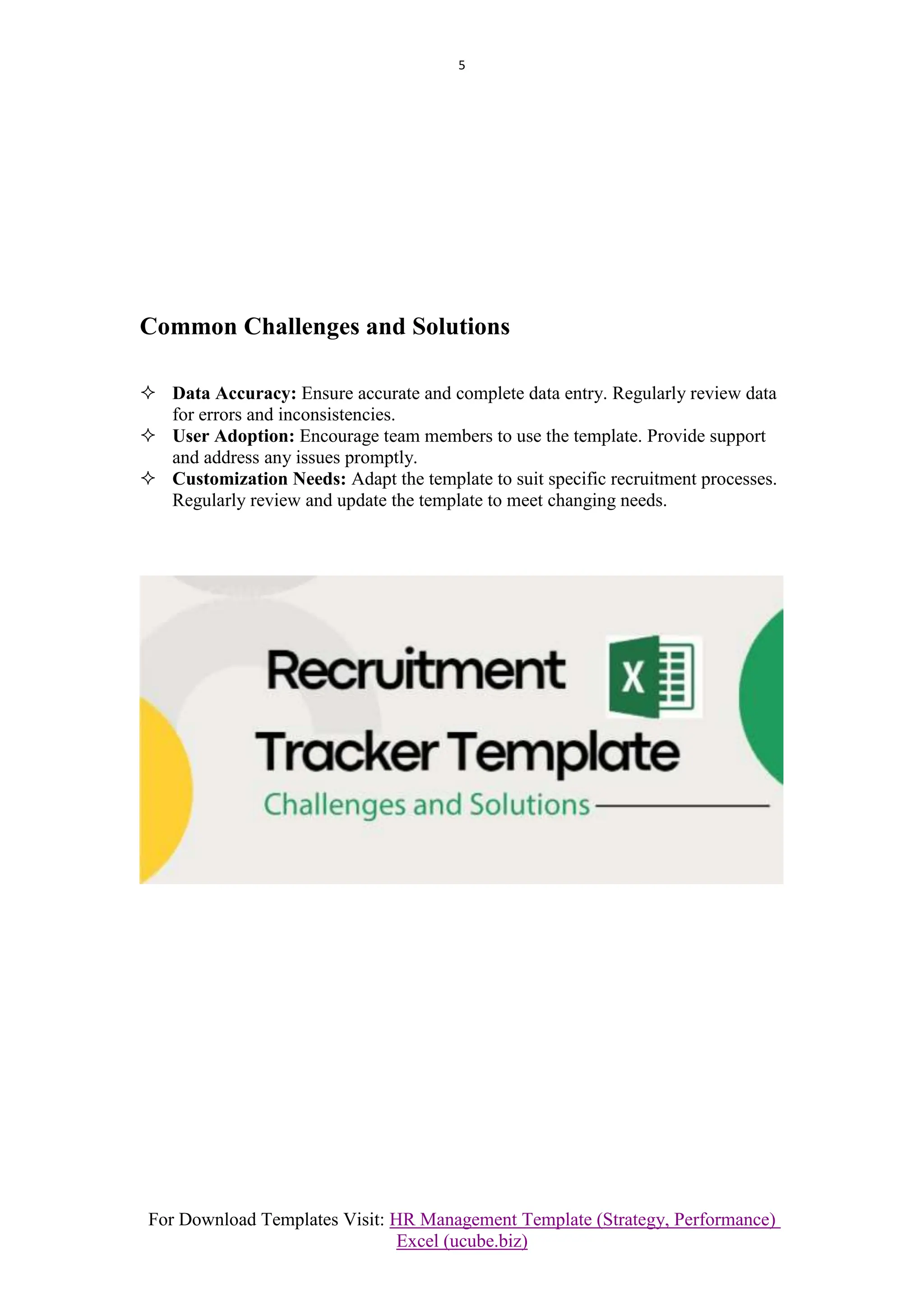 5 Best Practices For Recruitment Tracker Template Excel.docx