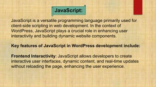 5 Best Programming Languages Used For WordPress Development.pptx