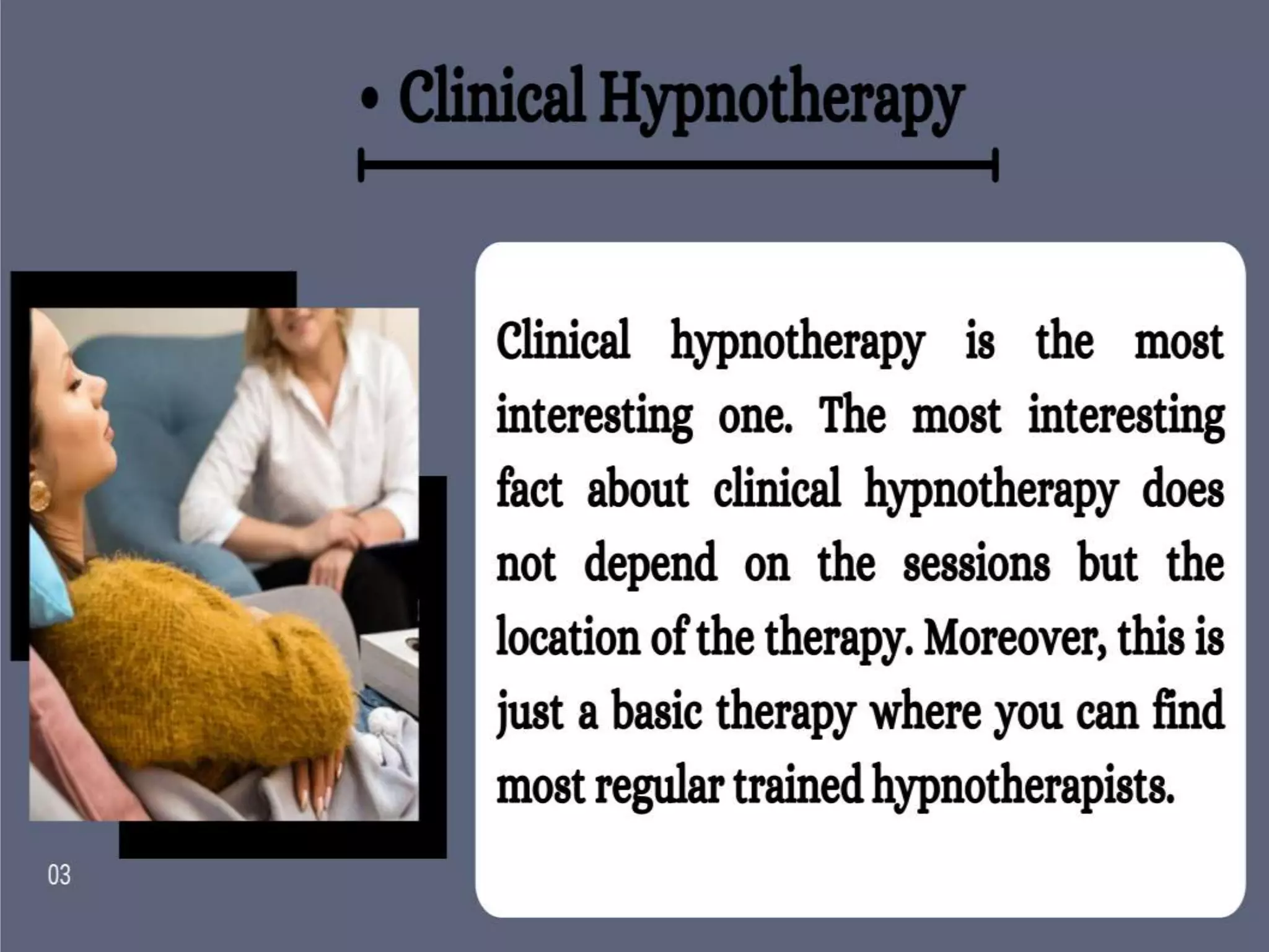 5 best types of hypnotherapy | PPTX