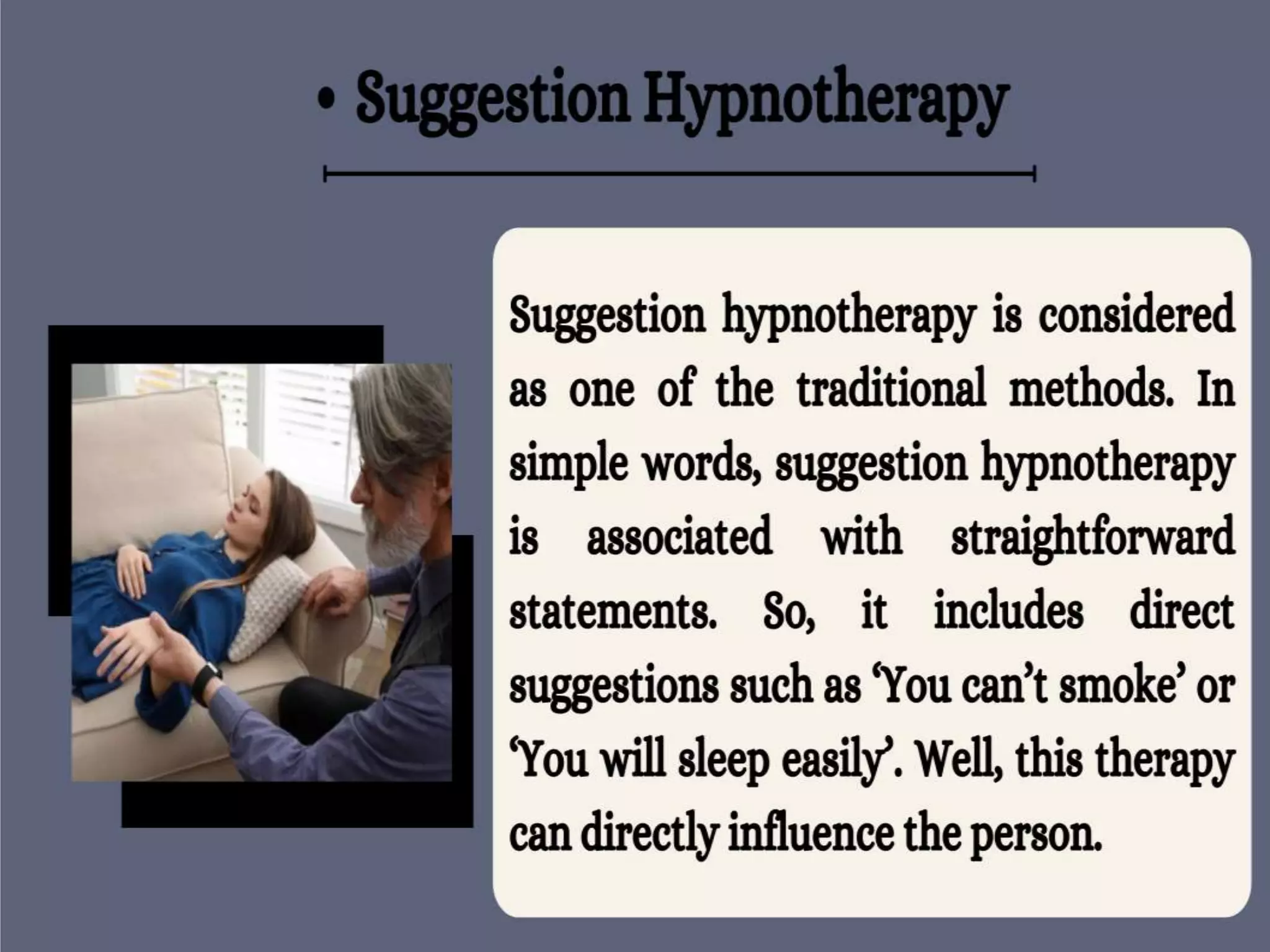 5 best types of hypnotherapy | PPTX