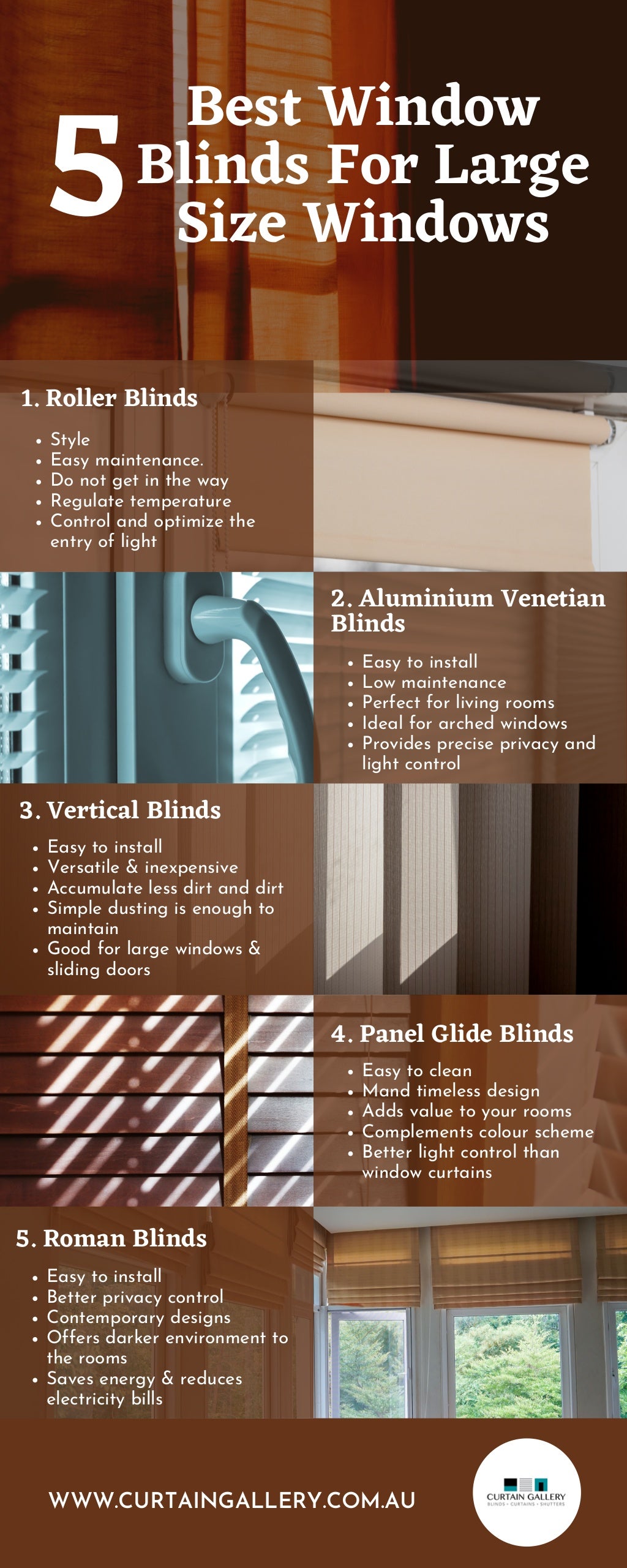 5 Best Window Blinds For Large Size Windows | PDF
