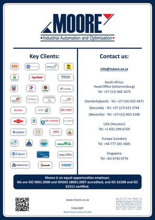 Moore Corporate Brochure | PDF