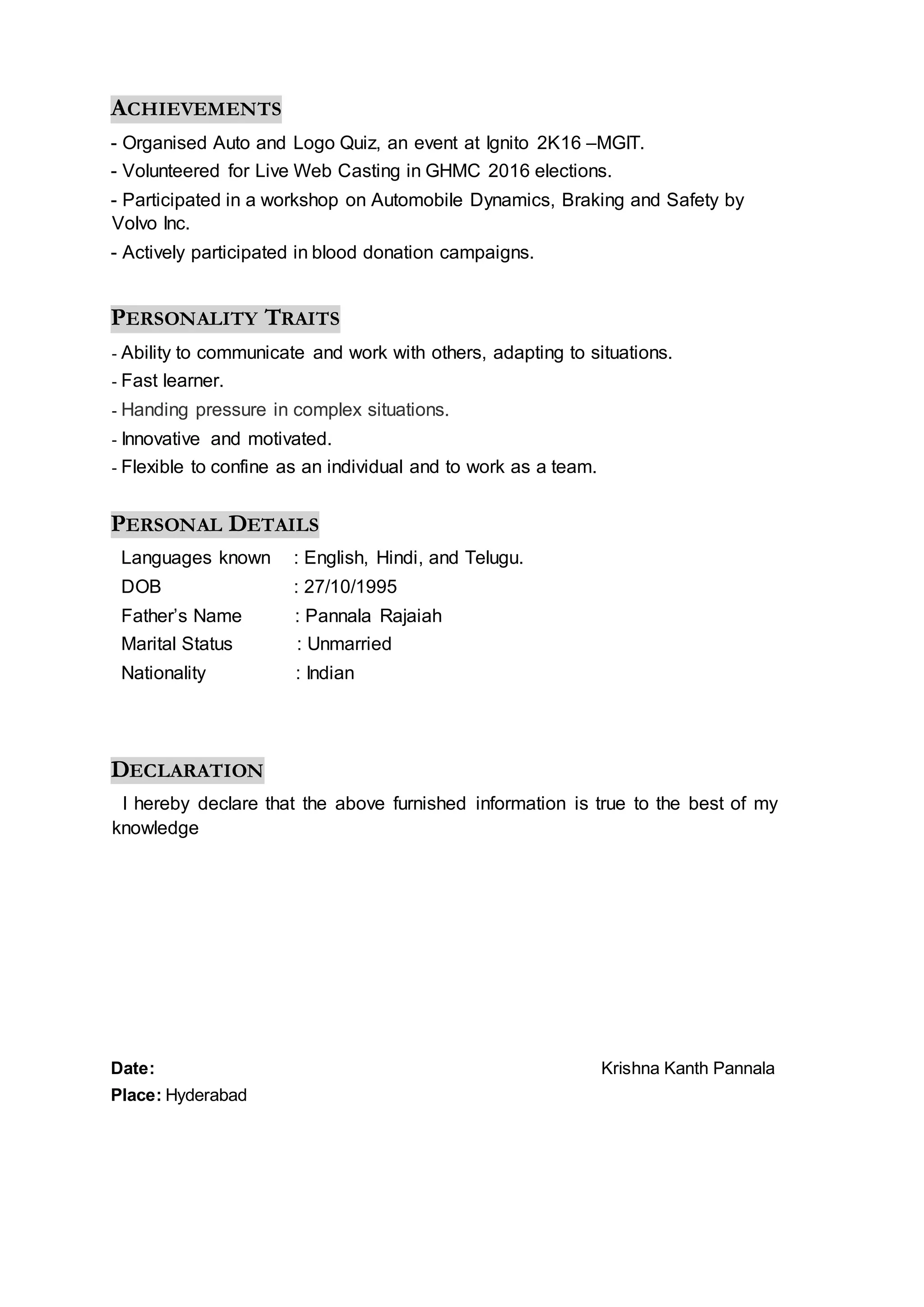 RESUME | DOCX