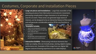 Welcome To The Power of Cosplay with Costume and Play.pptx (1) | PDF