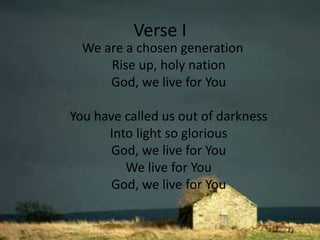 Chosen Generation | PPTX