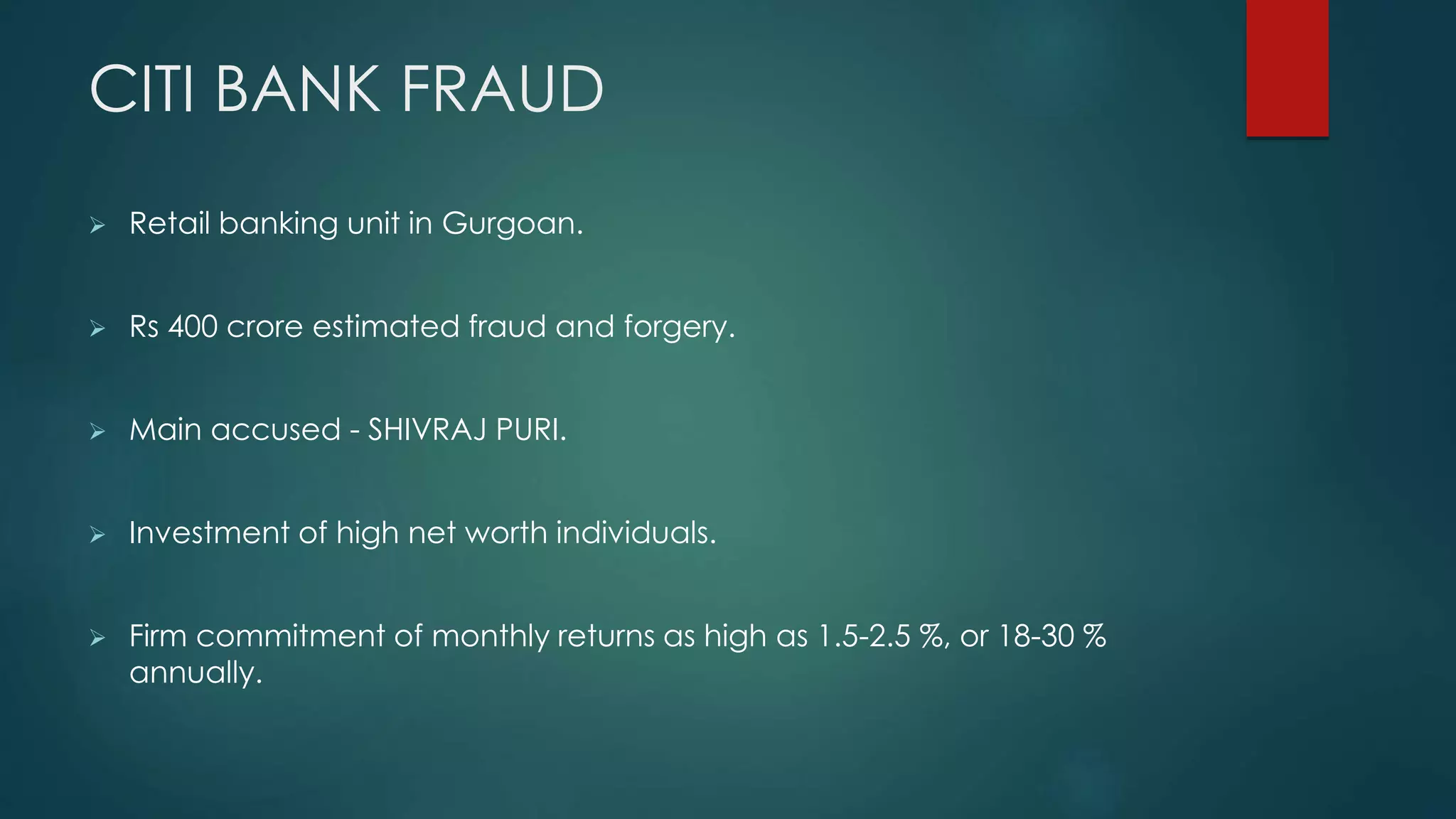 5 biggest banking scams in india | PPTX
