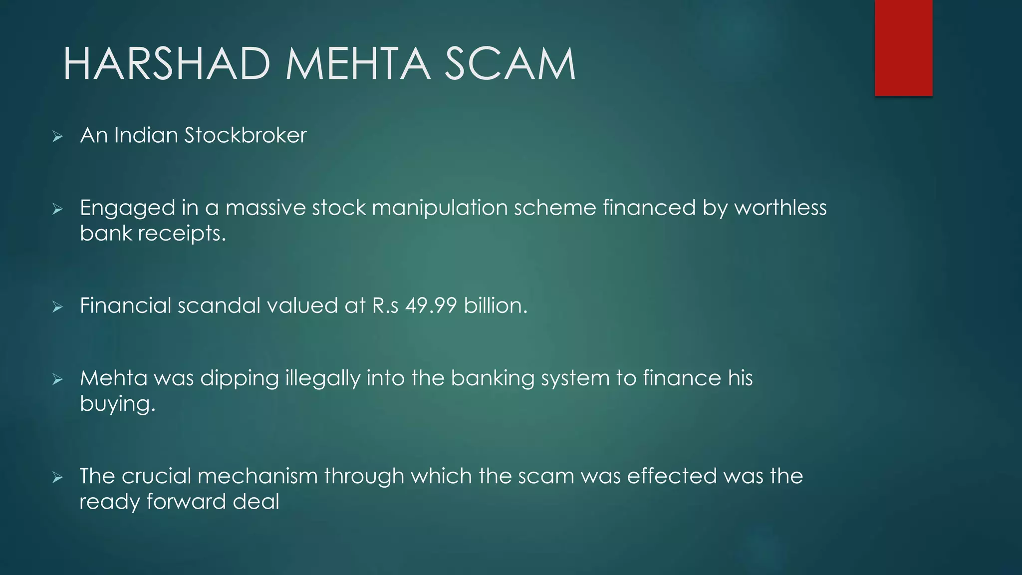 5 biggest banking scams in india | PPTX