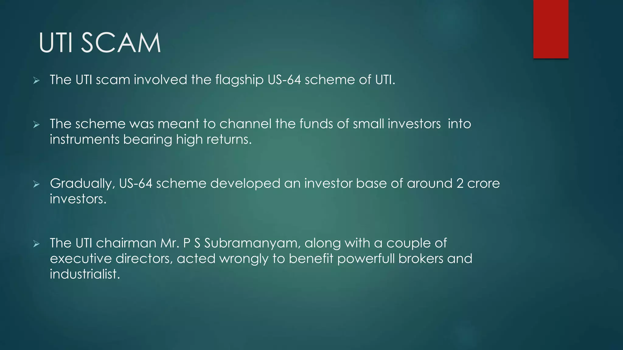 5 biggest banking scams in india | PPTX