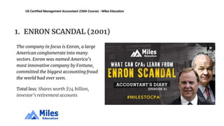 5 biggest corporate accounting frauds in the world | PPTX