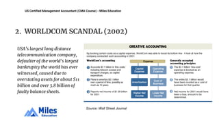 5 biggest corporate accounting frauds in the world | PPTX