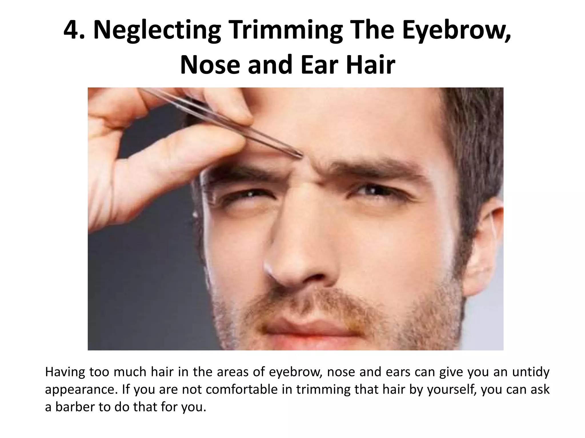 5 Biggest Grooming Mistakes Men Make | PPT