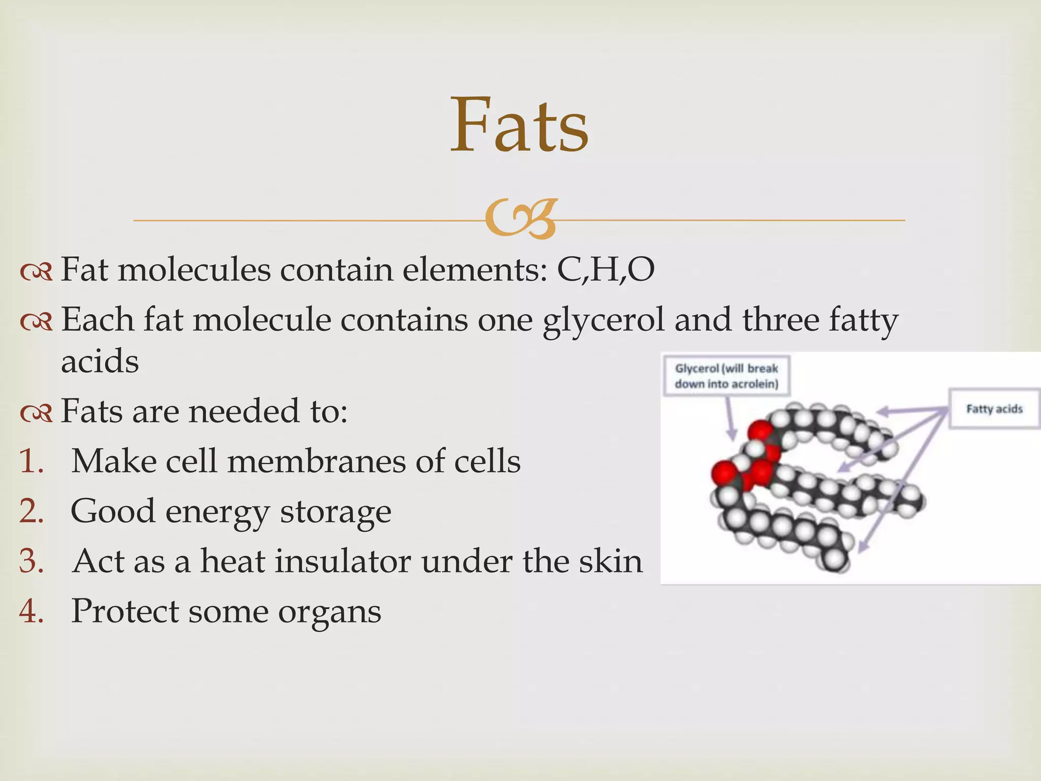 5 biological molecules y9 2019 | PPTX