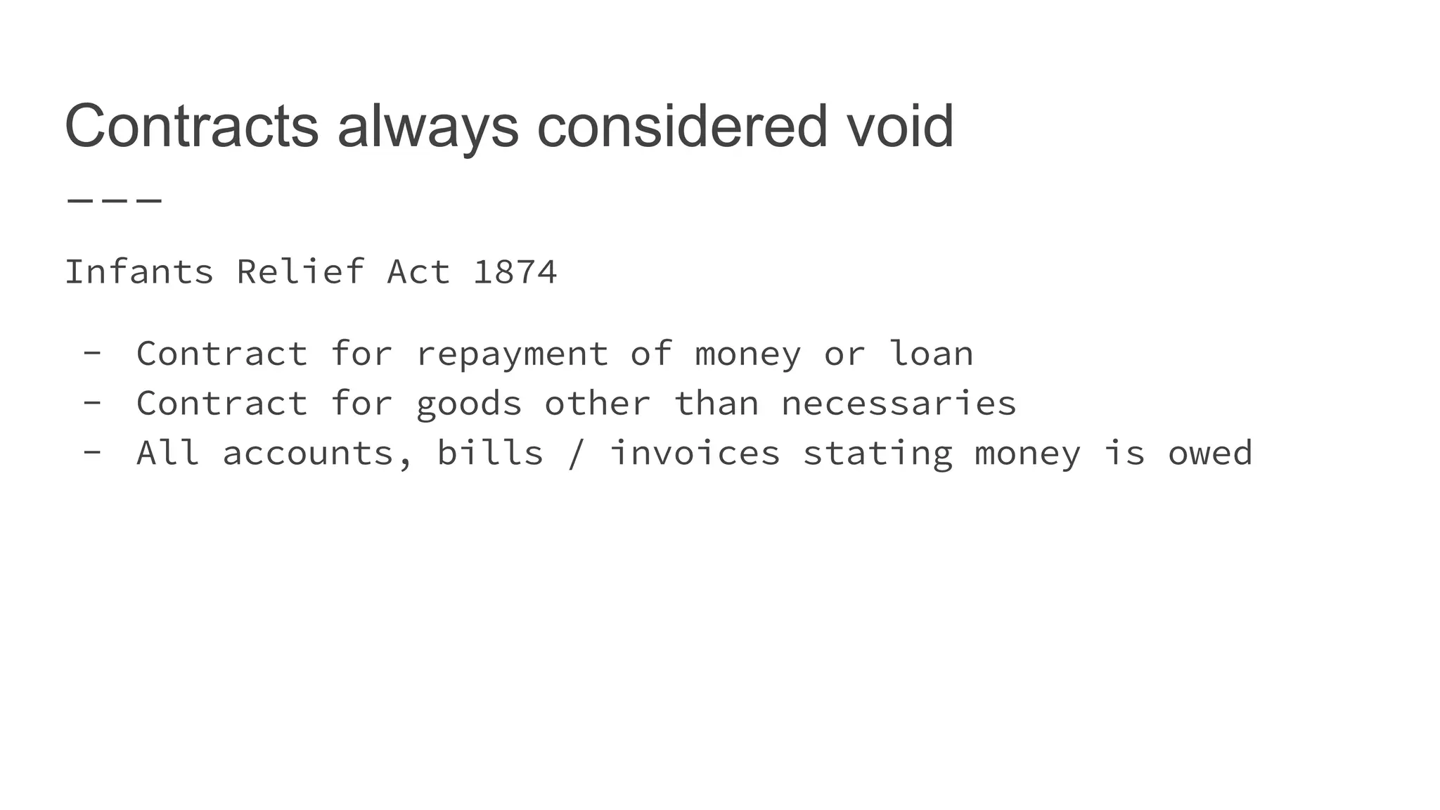 Overview of Contract Law | PPTX