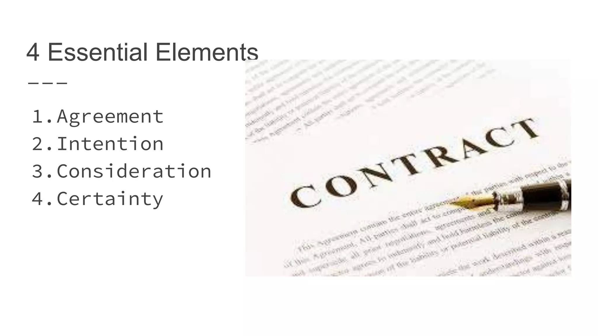 Overview of Contract Law | PPTX