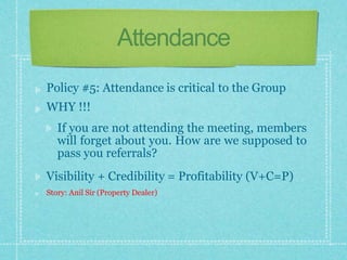 5 BNI rules | PPTX