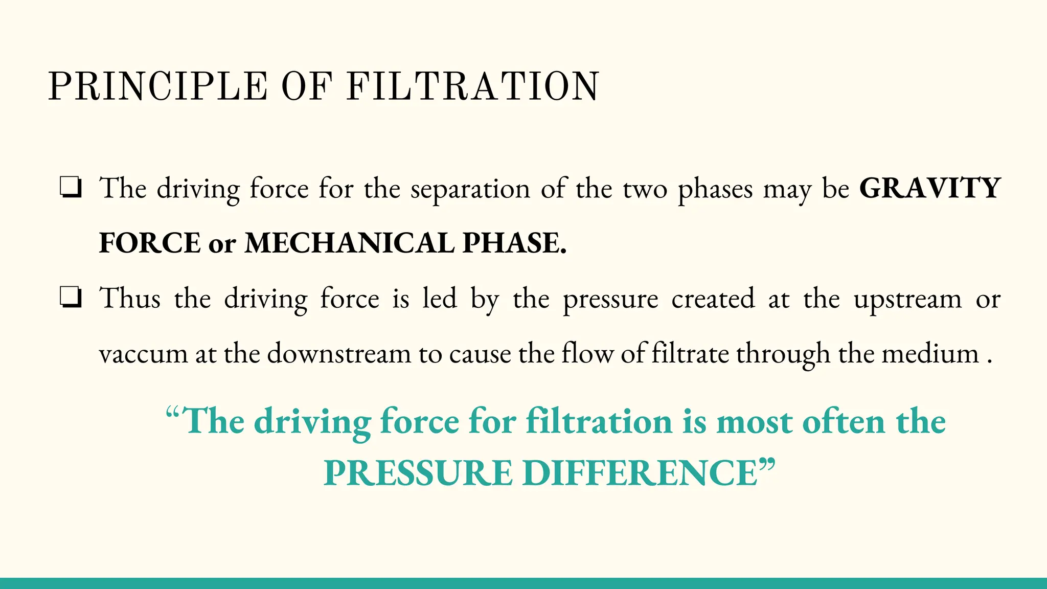 FILTRATION AND TYPES OF FILTRATION . pptx | PPTX