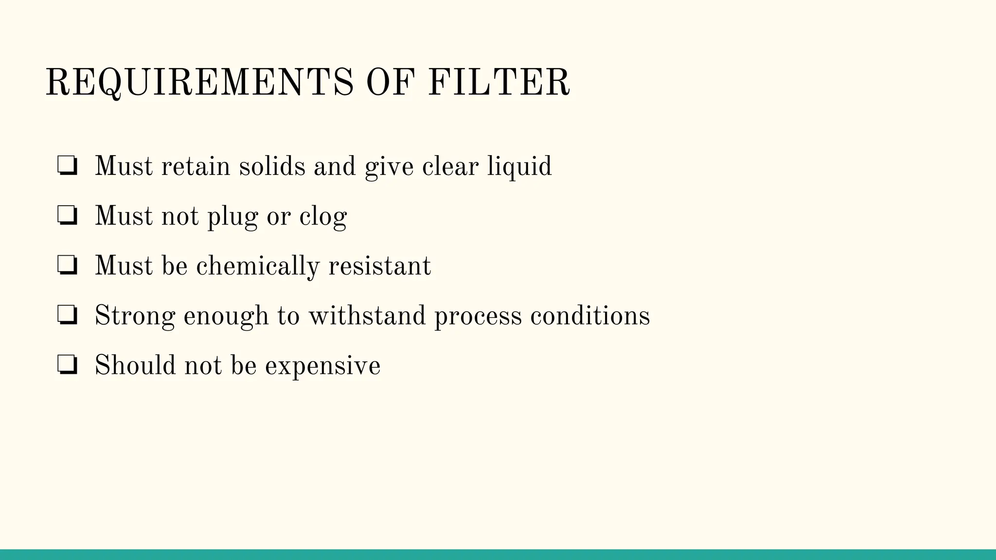 FILTRATION AND TYPES OF FILTRATION . pptx | PPTX