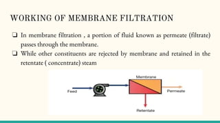 FILTRATION AND TYPES OF FILTRATION . pptx | PPTX
