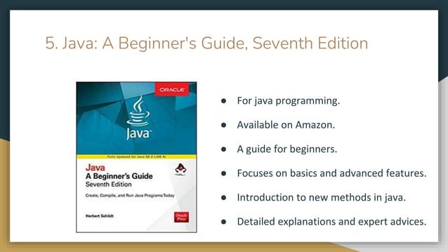 5 books for absolute programming beginners | PPT