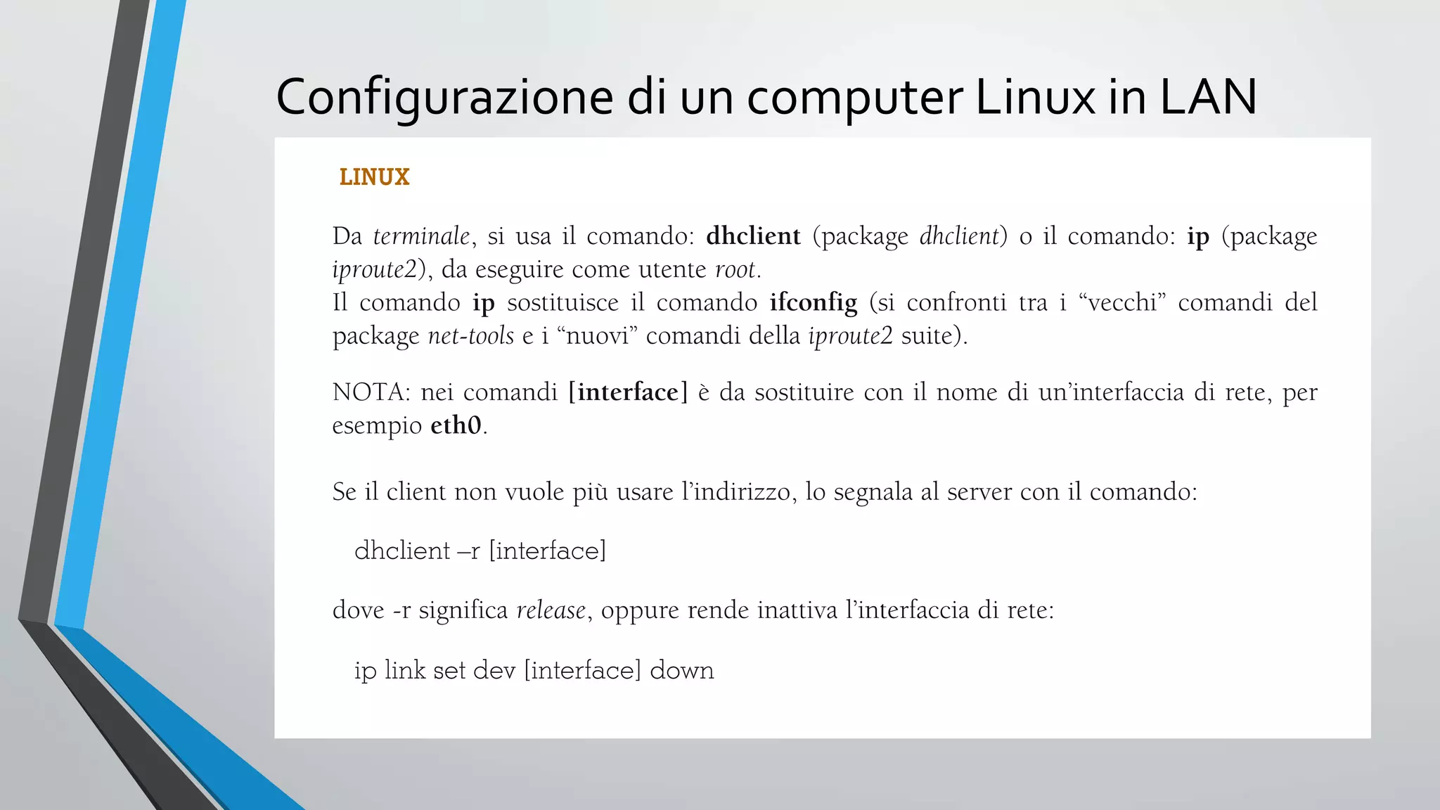 Bootp E Dhcp Sistemi E Reti 201819 Pptx Computer Networking Computing