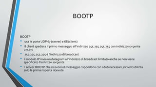 bootp e dhcp sistemi e reti 2018/19 | PPTX