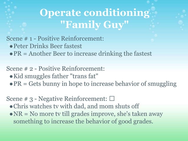 Practical Demos of Conditioning | PPTX | Science