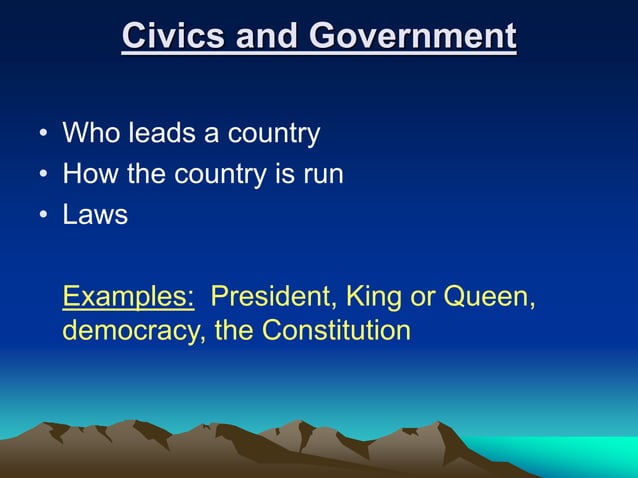 5 branches of social studies | PPT