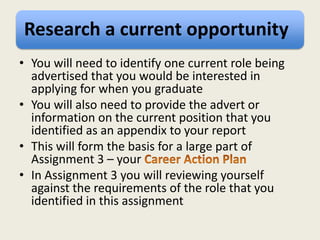 5 bus1085 lecture 4 - career report assignment requirements | PPT