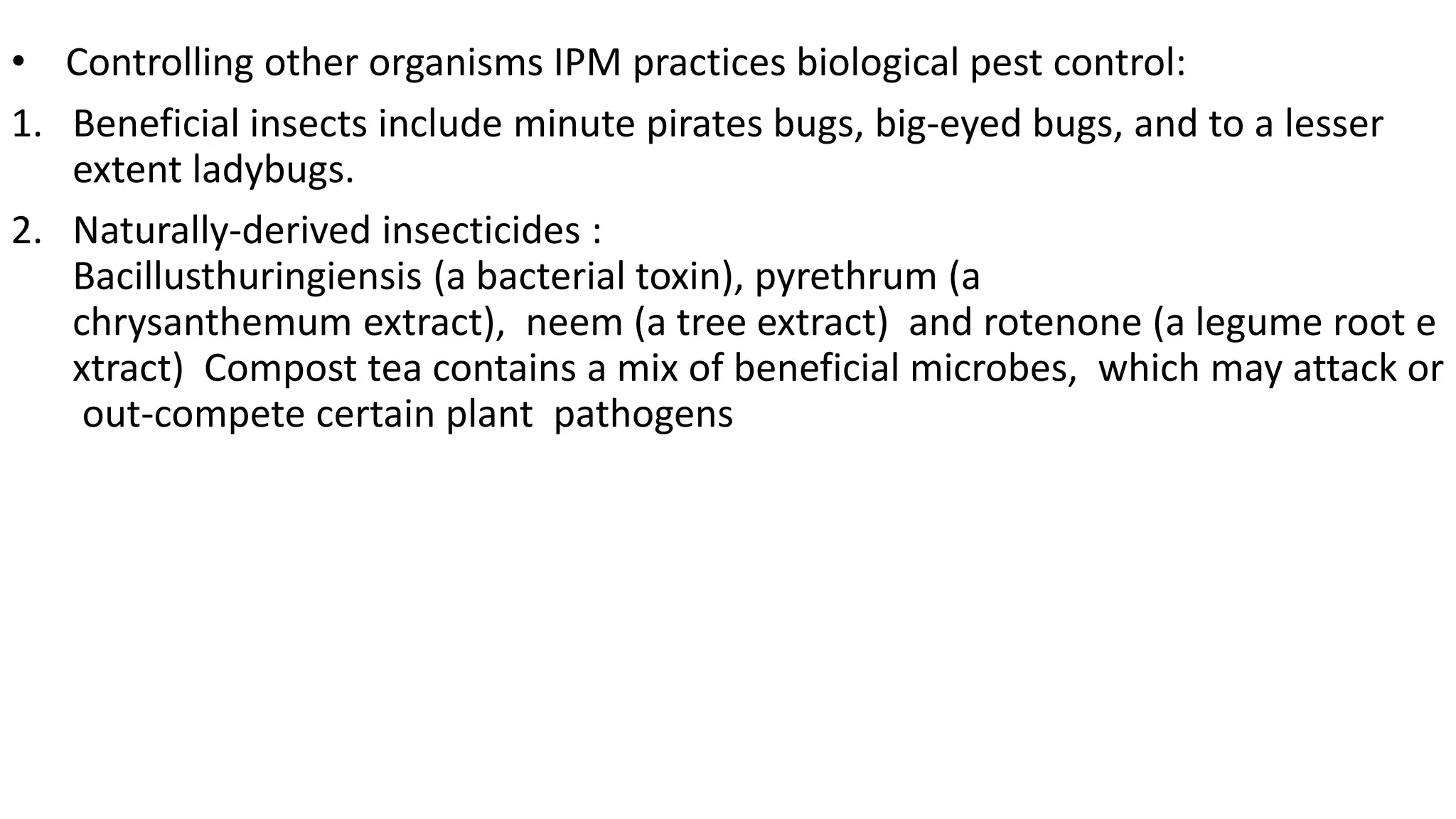 Detection of Genetically modified plants and Organic Seed production ...