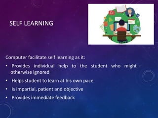 COMPUTERS IN EDUCATION - UNIT 5 - TOOLS AND PACKAGES USED FOR CAI - B ...