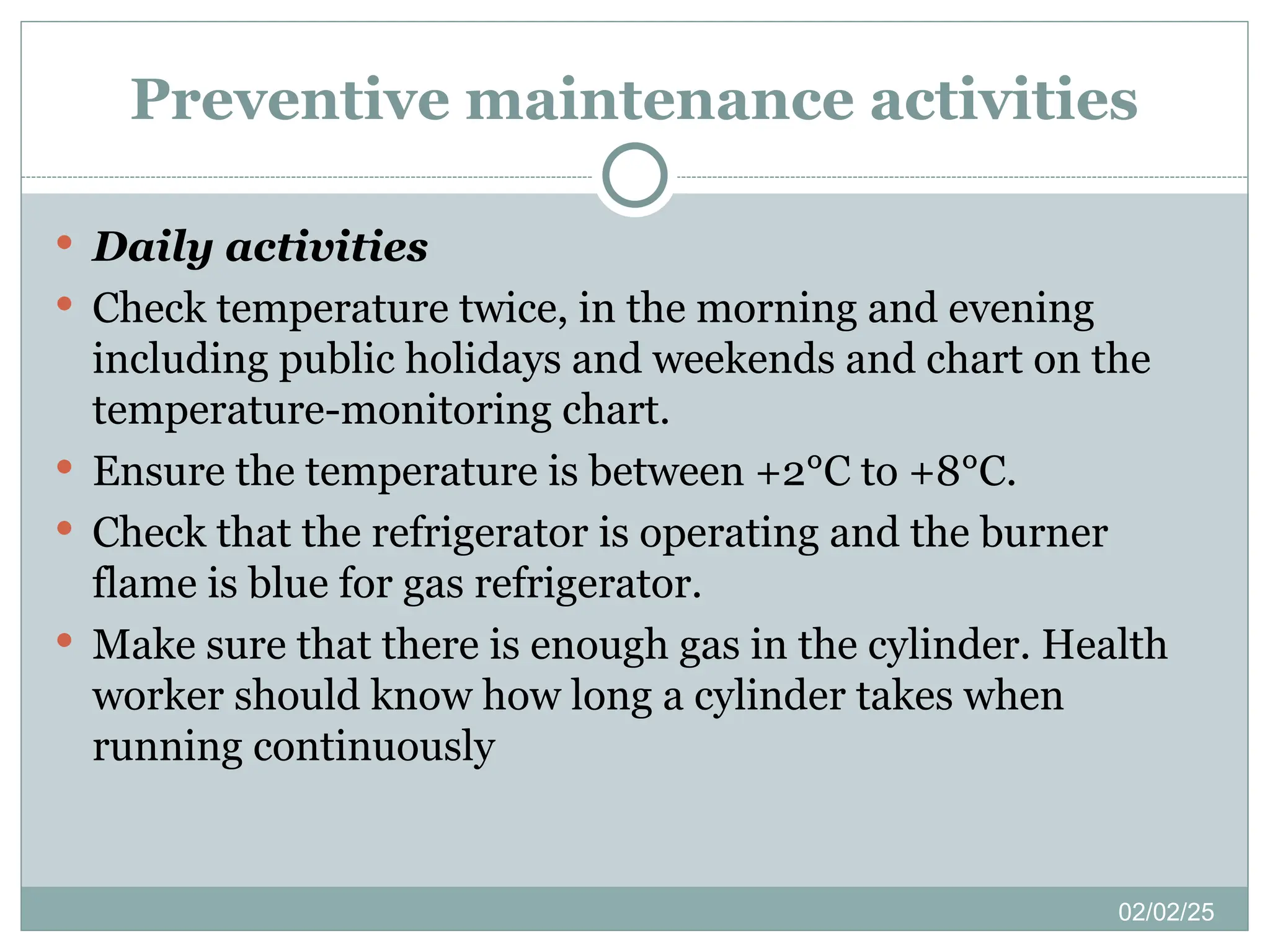 5c - Cold Chain Mx - Epidem II.ppt of vaccines | PPT