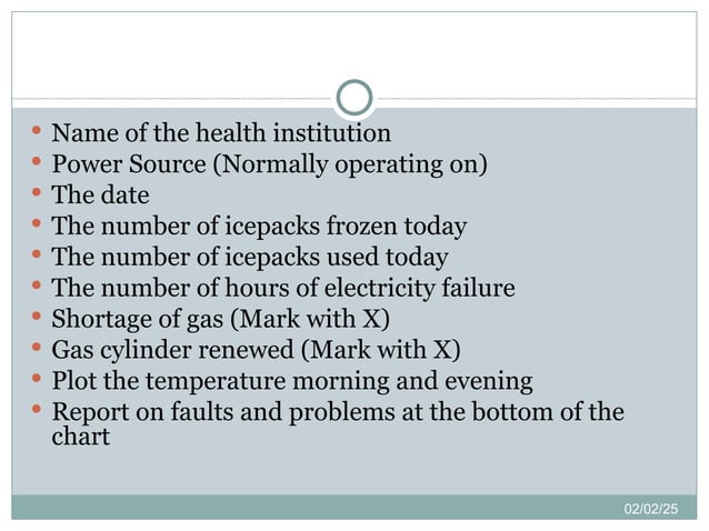 5c - Cold Chain Mx - Epidem II.ppt of vaccines | PPT