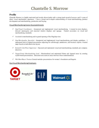 Chantelle Morrow Summary | DOCX