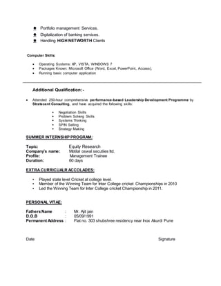 Harsh Updated resume | DOCX