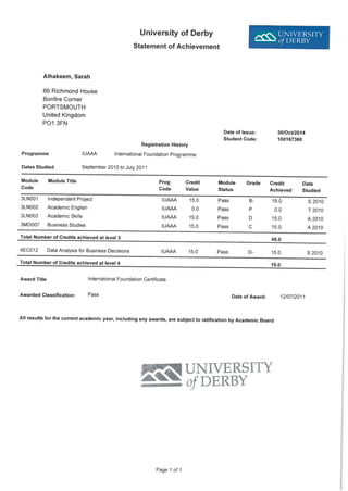 Business Foundation Program | PDF