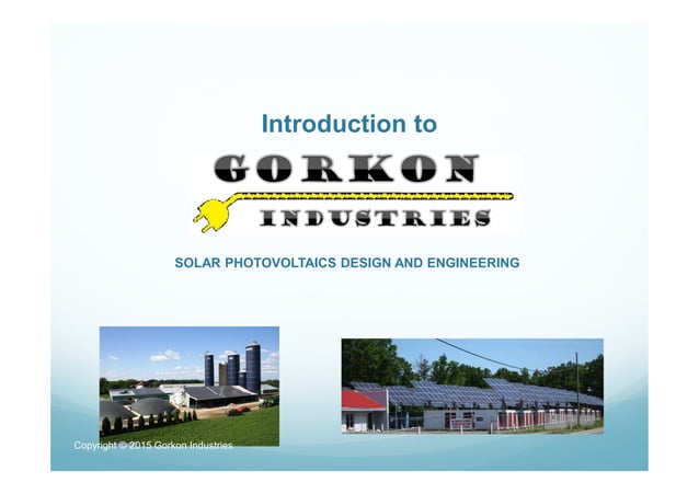 into to gorkon solar | PPT